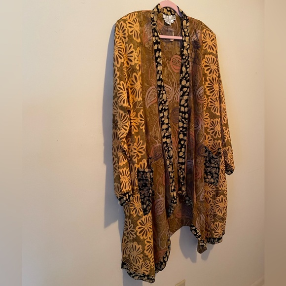 Marcia & Me | Kimonos & Yukatas | Marcia Me Co Artsy Boho Flowy Burnt ...